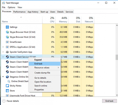 آموزش حل مشکل اجرا نشدن Steam بر روی ویندوز - بیشتر با پرشین تولز