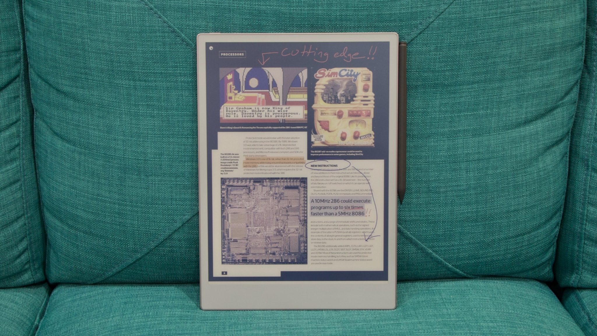 معرفی تبلت Remarkable Paper Pro - بیشتر با پرشین تولز