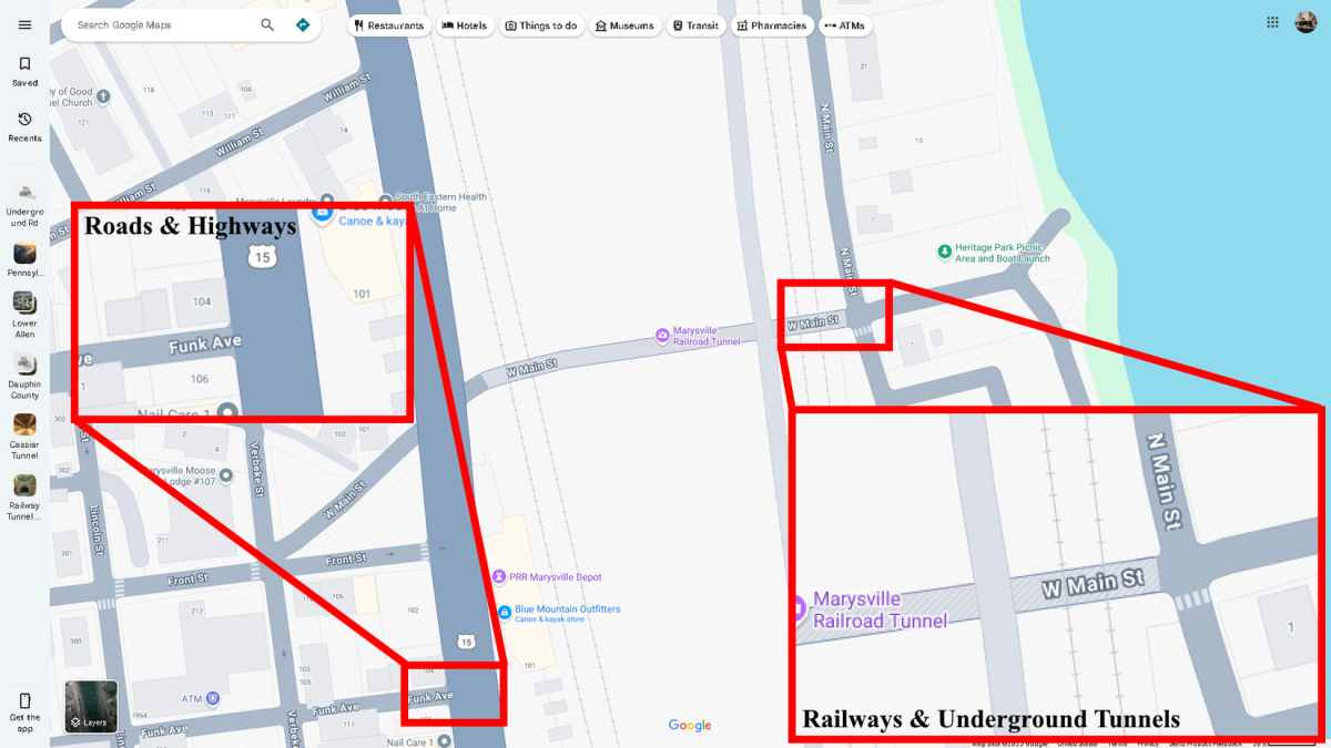 معنی رنگ‌های مختلف در نقشه گوگل چیست؟ - بیشتر با پرشین تولز